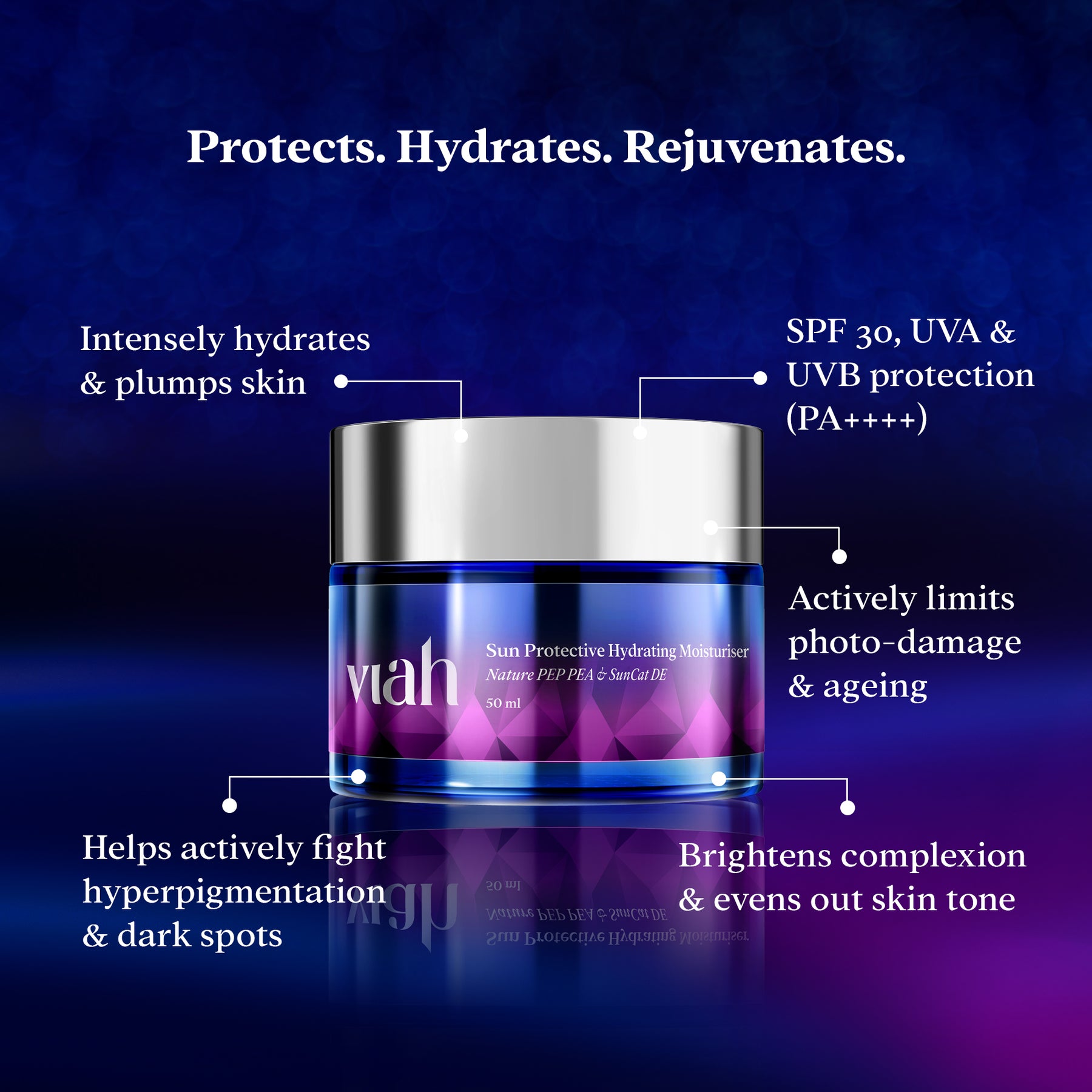 Sun Protective Hydrating Moisturiser – Viah Beauty